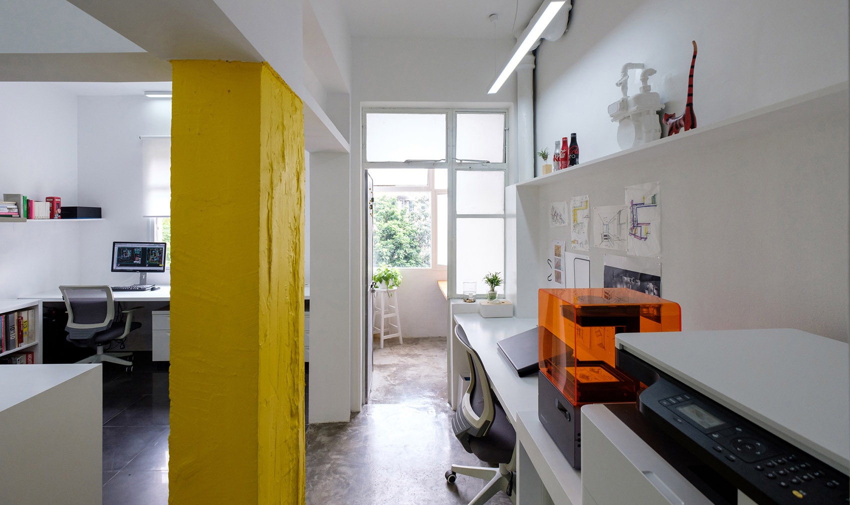 Temporary Design Studio Transformation in an Old Dormitory by X2S ...