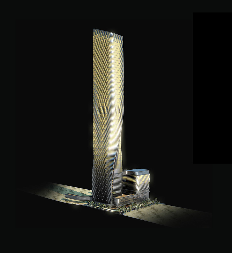 Wasl Tower By UNStudio - 谷德设计网