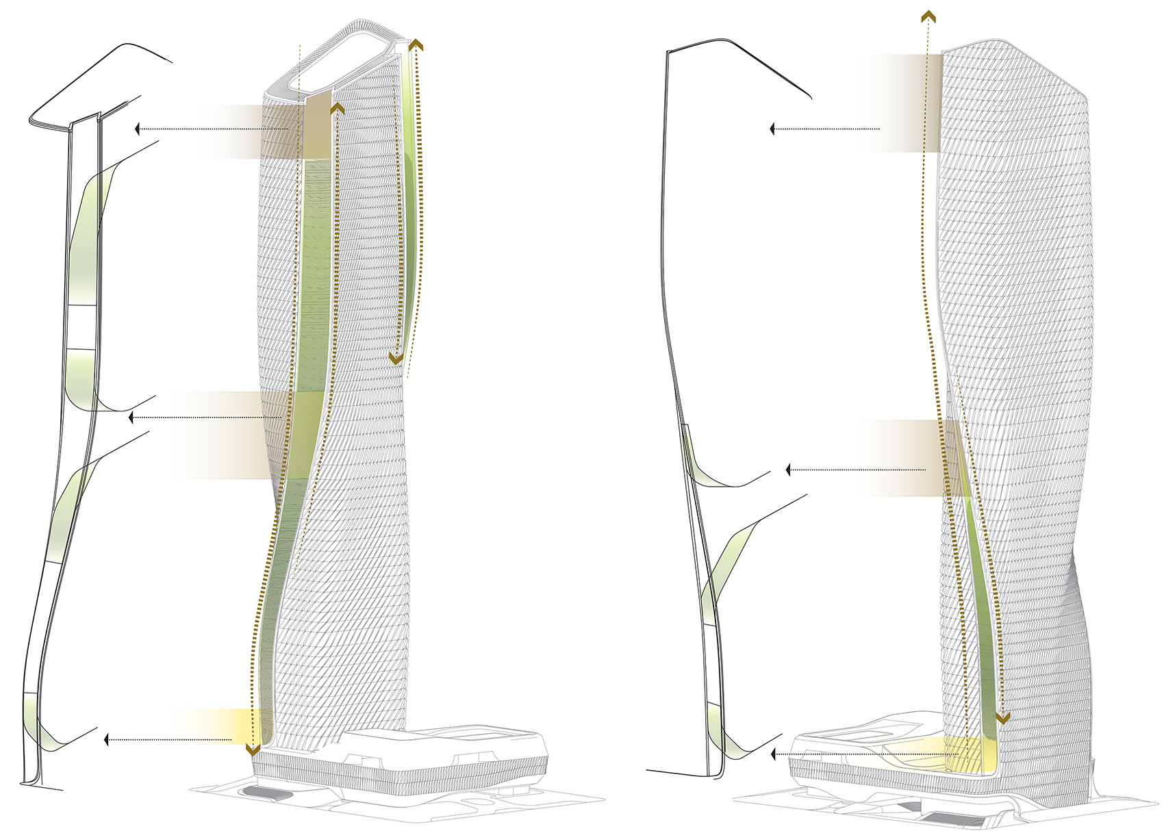 Wasl Tower By UNStudio - 谷德设计网