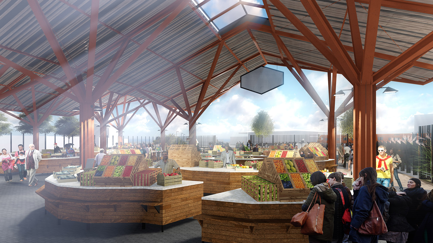 BALTIC STATION MARKET by KOKO architects - 谷德设计网