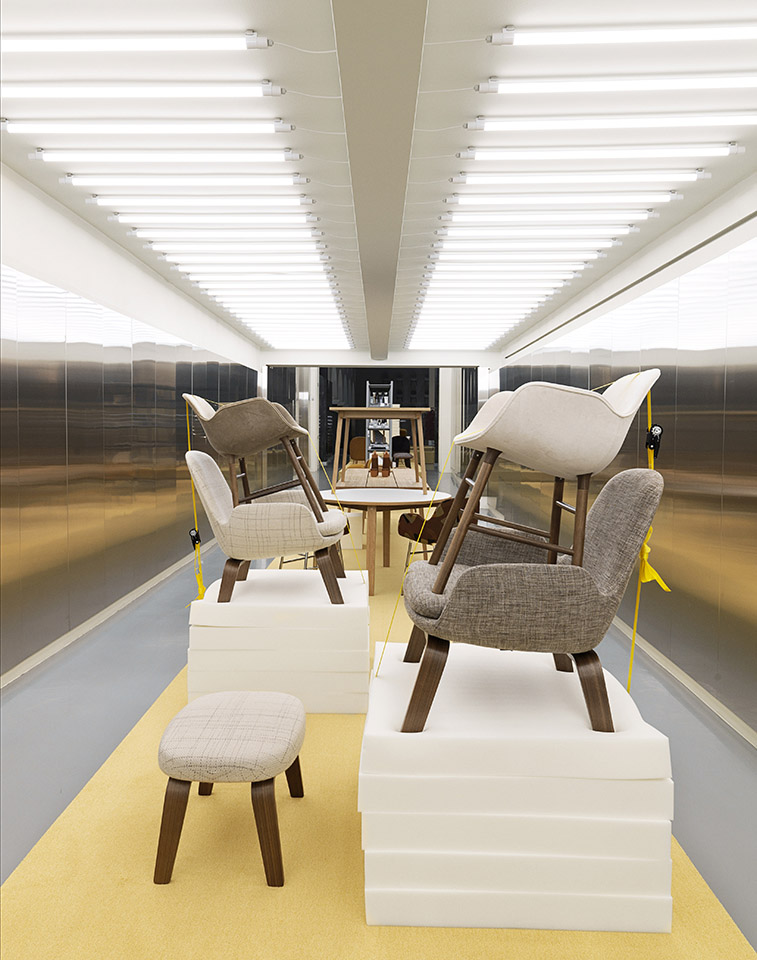 When furniture design hits the runway by Normann Copenhagen - 谷德设计网