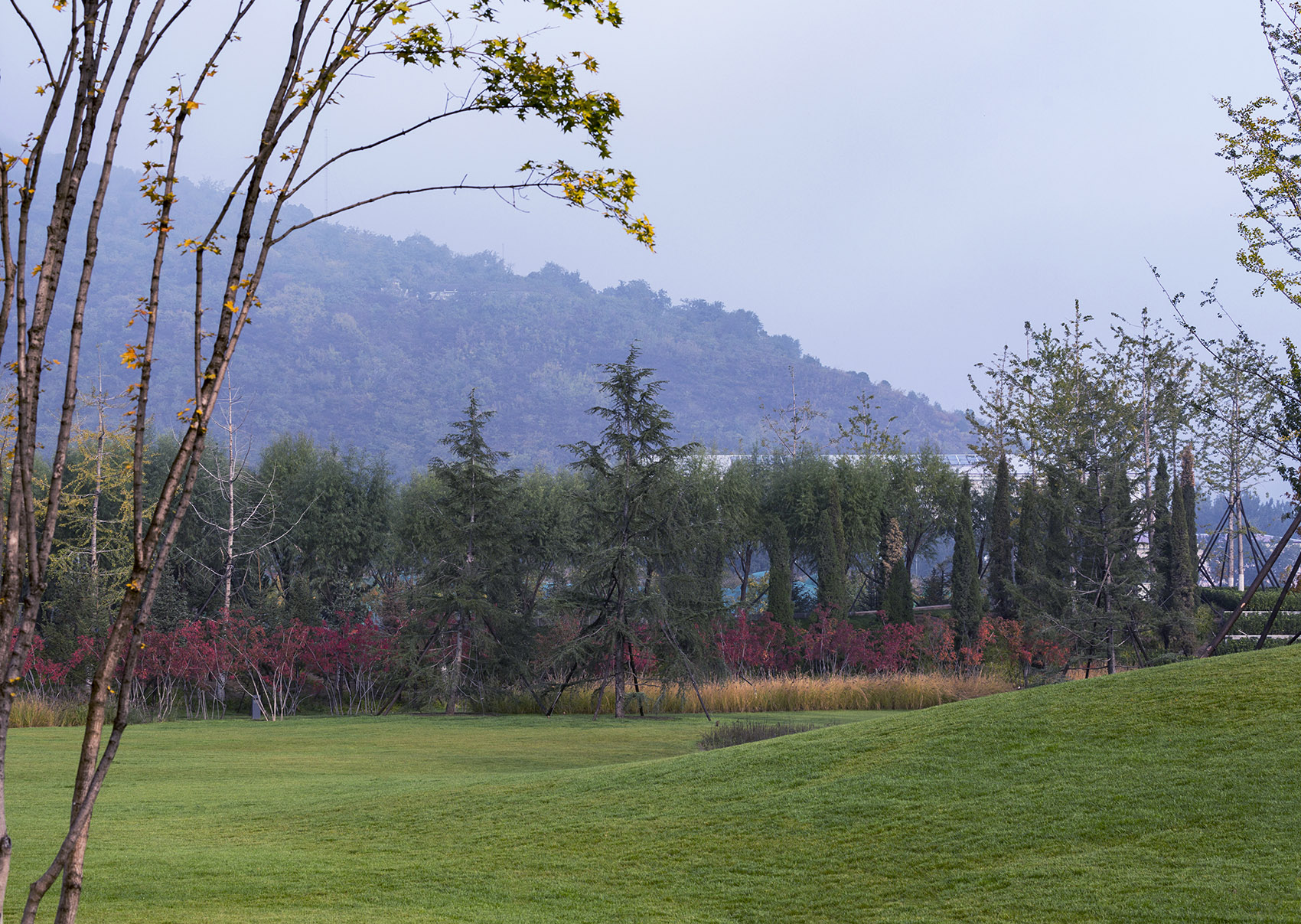 Core Green Space in Beijing Insurance Industrial Park, China, by ...