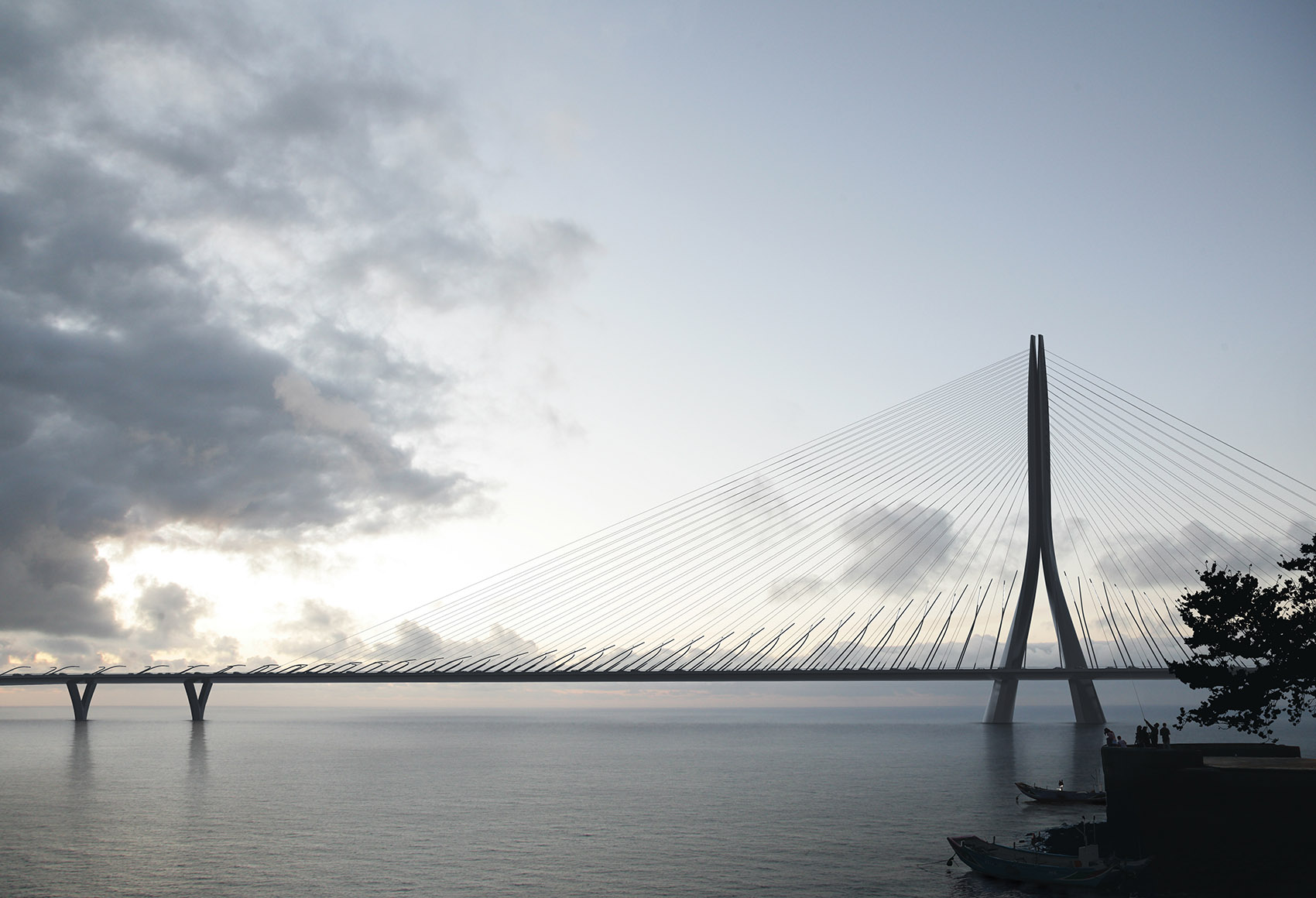 Danjiang Bridge by Zaha Hadid Architects - 谷德设计网