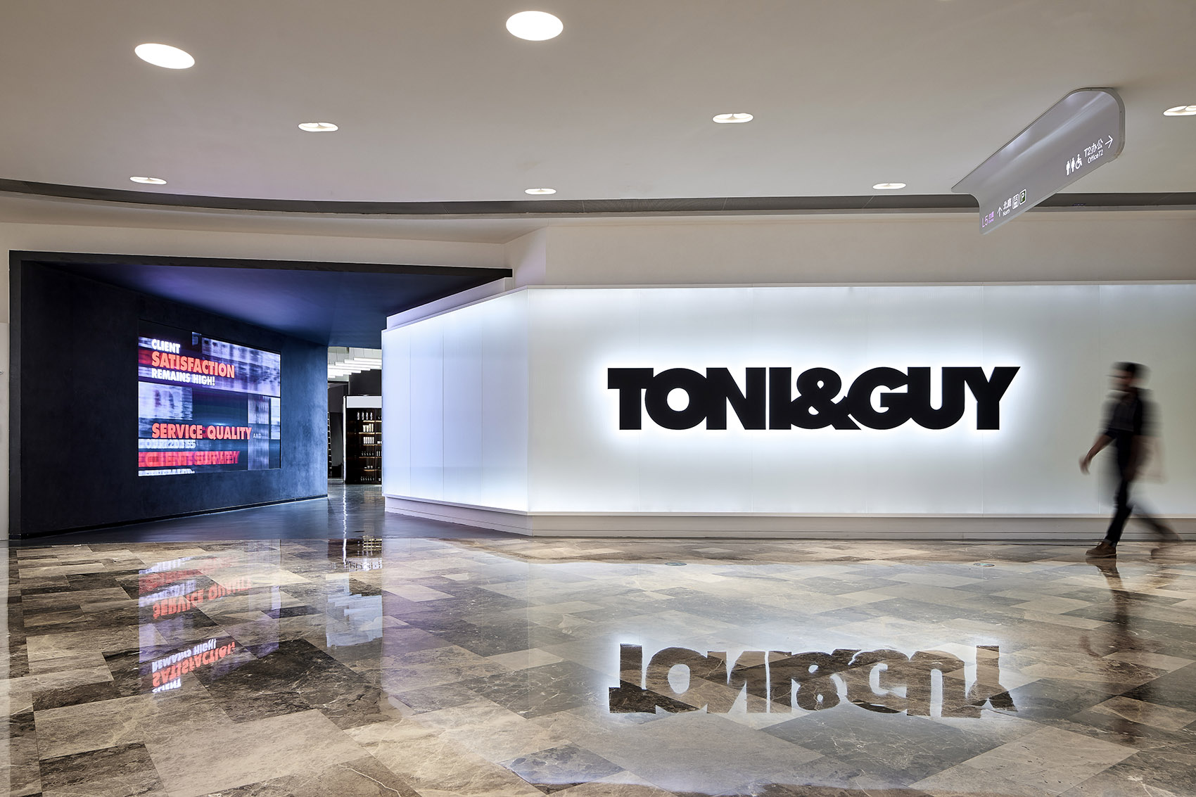 TONI&GUY RaffleCity flagship store by Studio 8 - 谷德设计网