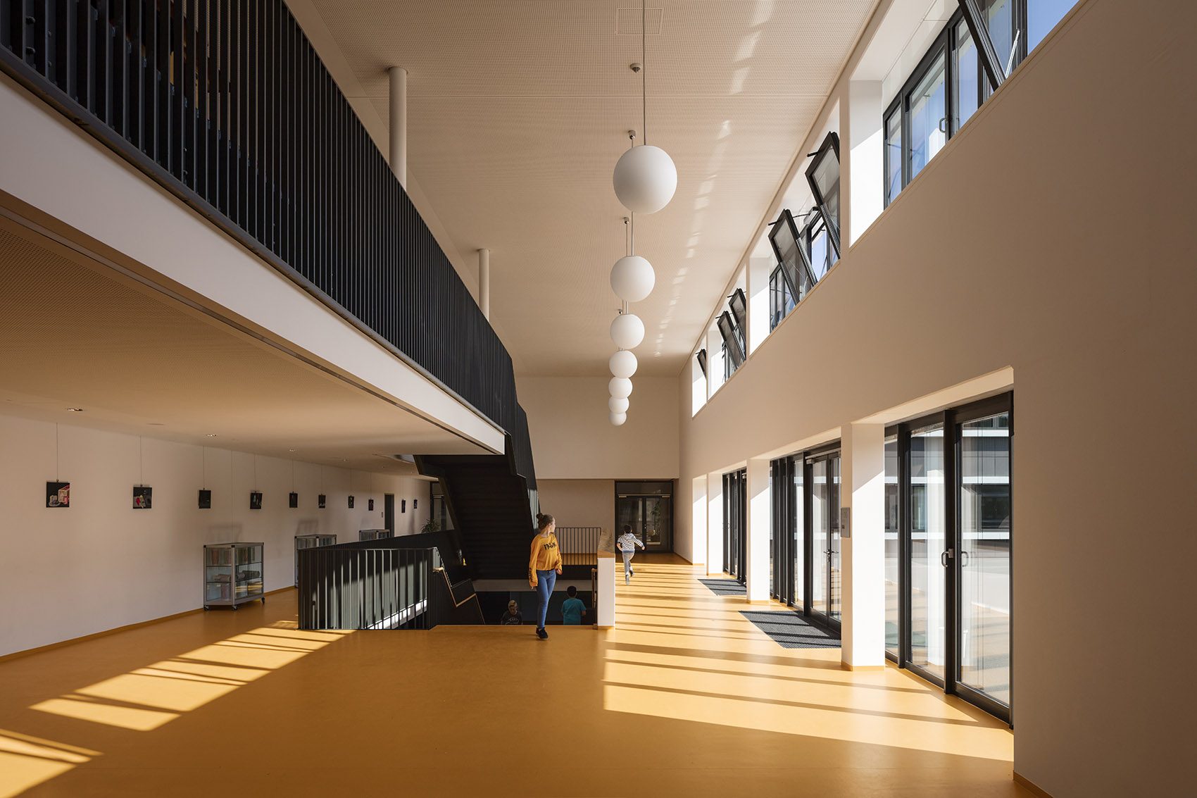 The school building of the Cultural and Educational Center in Alsdorf ...