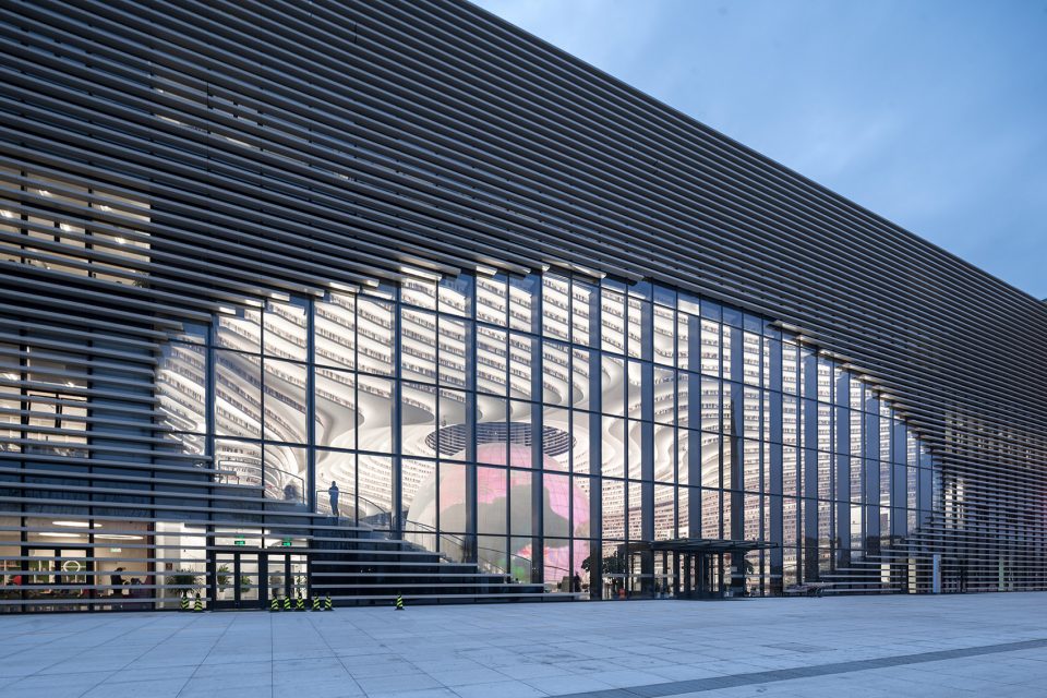 Tianjin Binhai Public Library, China By MVRDV + Tianjin Urban Planning ...