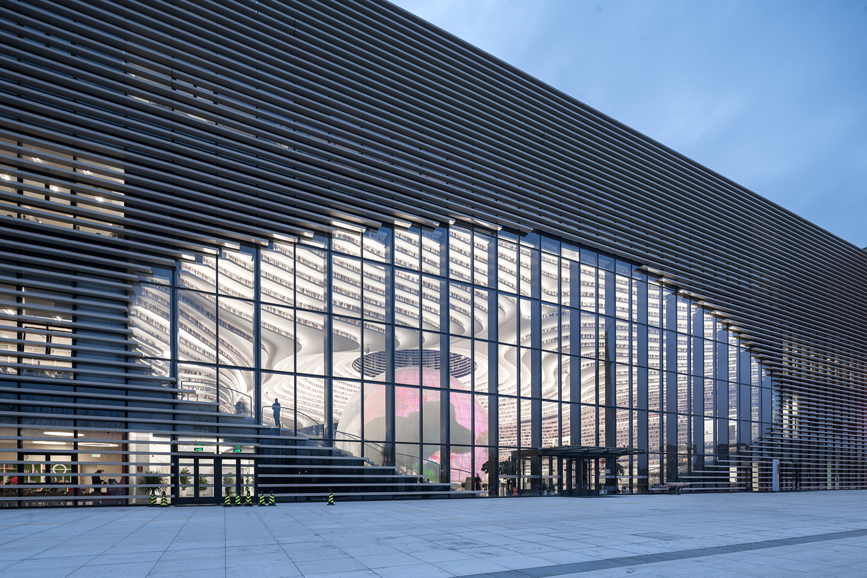 Tianjin Binhai Public Library, China By MVRDV + Tianjin Urban Planning ...