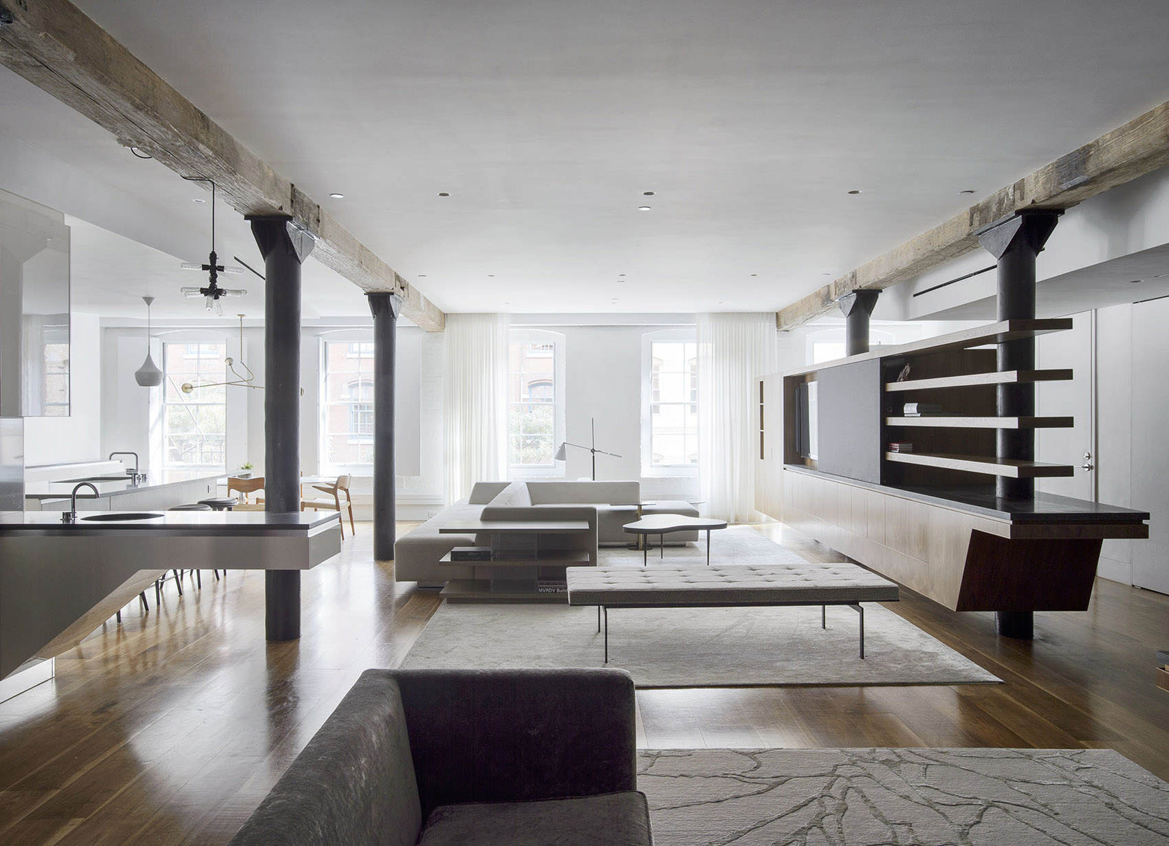 Tribeca Loft by Office of Architecture - 谷德设计网