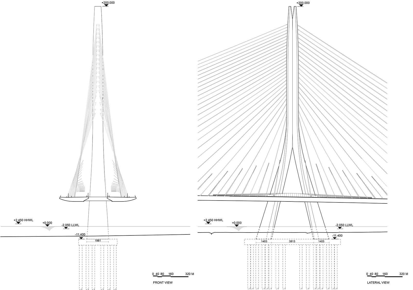 Danjiang Bridge by Zaha Hadid Architects - 谷德设计网