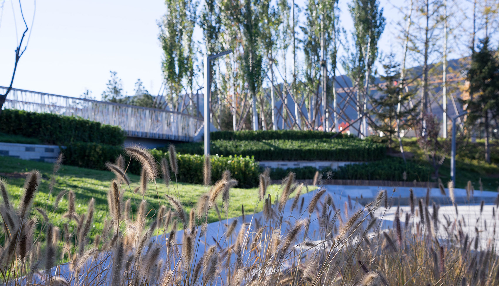 Core Green Space in Beijing Insurance Industrial Park, China, by ...