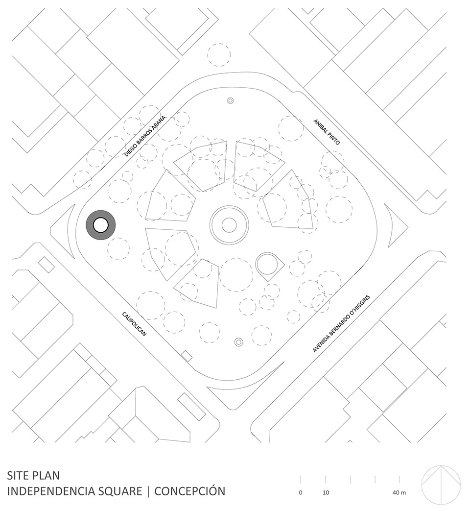 The temporary pavilion design by República Portátil - 谷德设计网
