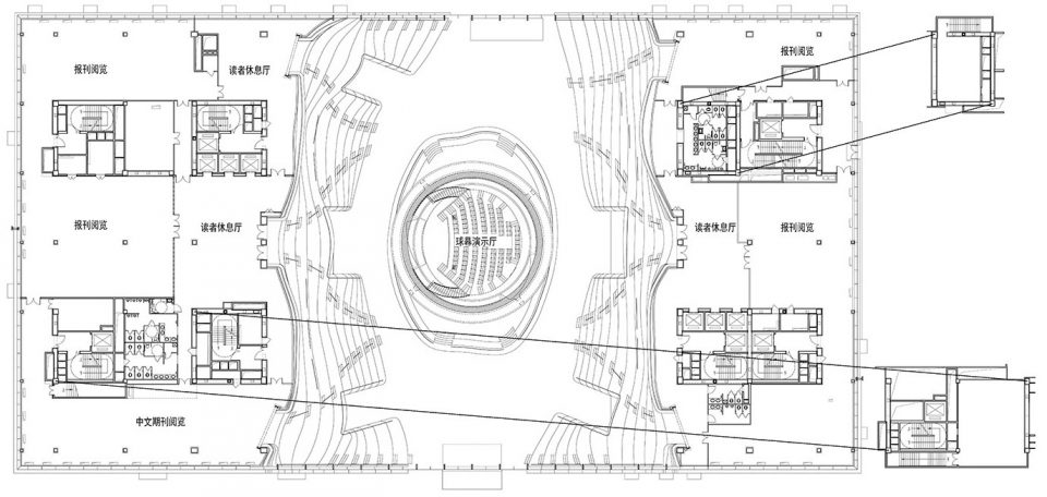 Tianjin Binhai Public Library, China By MVRDV + Tianjin Urban Planning ...