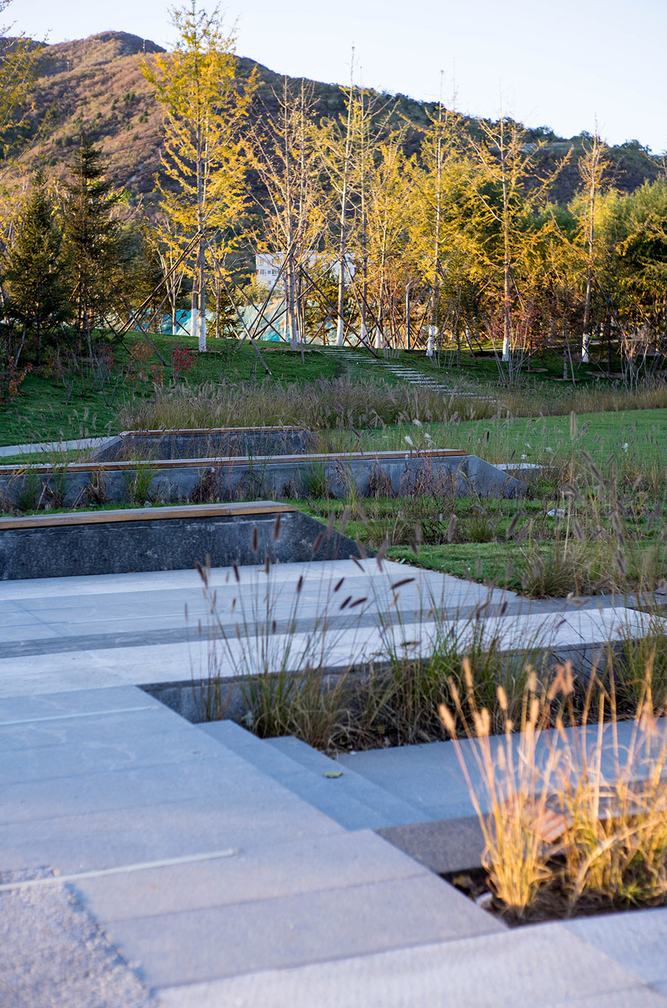 Core Green Space in Beijing Insurance Industrial Park, China, by ...