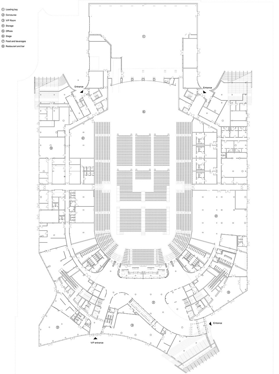 Royal Arena, Copenhagen, by 3XN - 谷德设计网