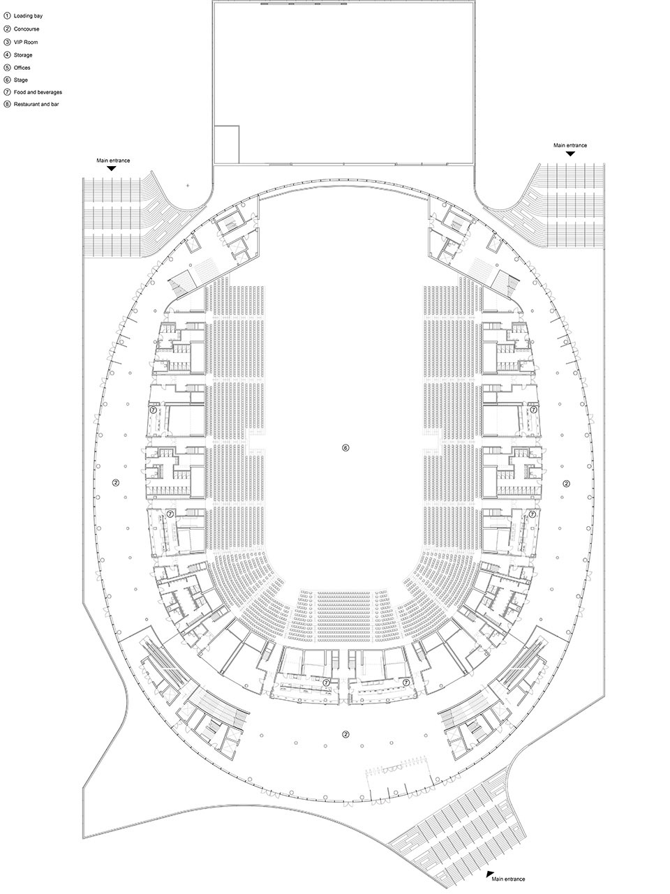 Royal Arena, Copenhagen, by 3XN - 谷德设计网