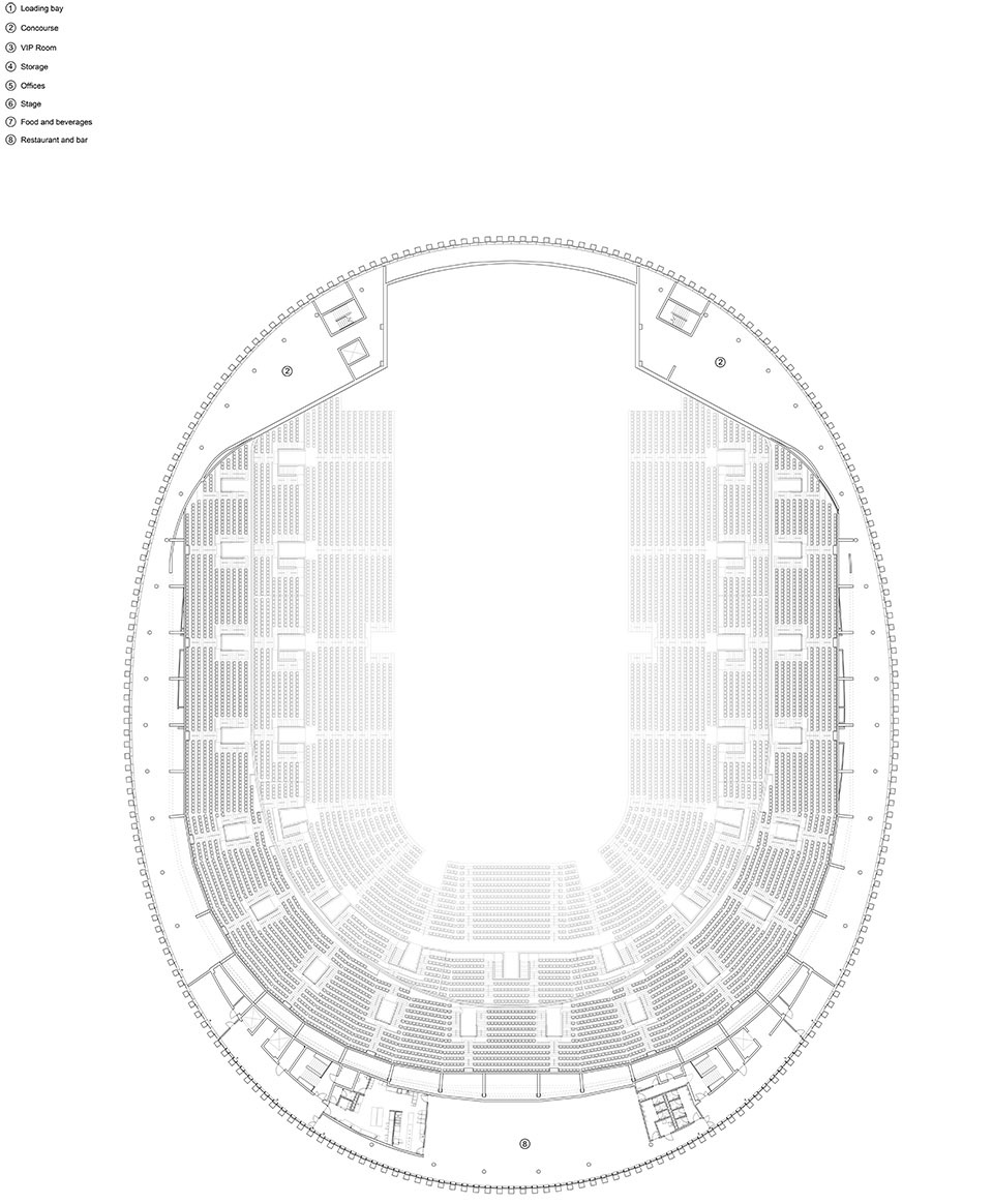 Royal Arena, Copenhagen, by 3XN - 谷德设计网