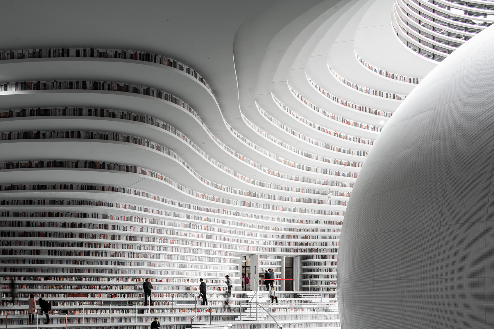 Tianjin Binhai Public Library, China By MVRDV + Tianjin Urban Planning ...
