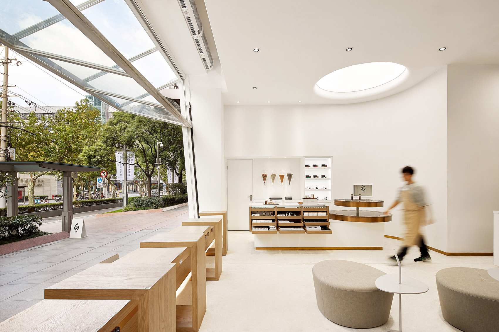 An Open Tea Box – inWe Flagship shop in Westgate Mall, Shanghai by DPD ...