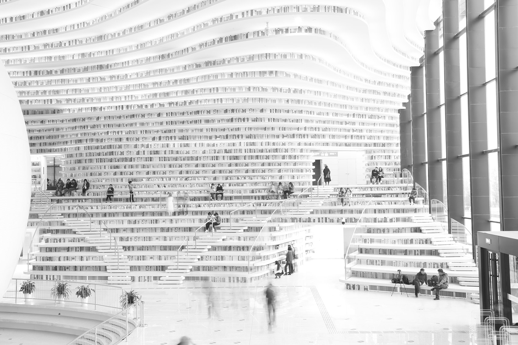 Tianjin Binhai Public Library, China By MVRDV + Tianjin Urban Planning ...