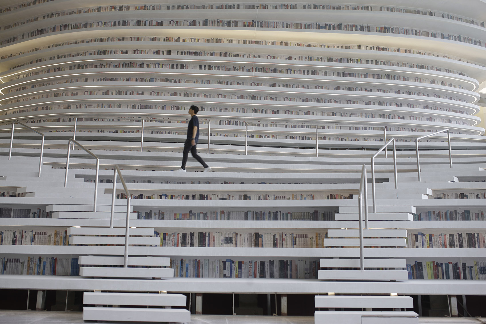 Tianjin Binhai Public Library, China By MVRDV + Tianjin Urban Planning ...