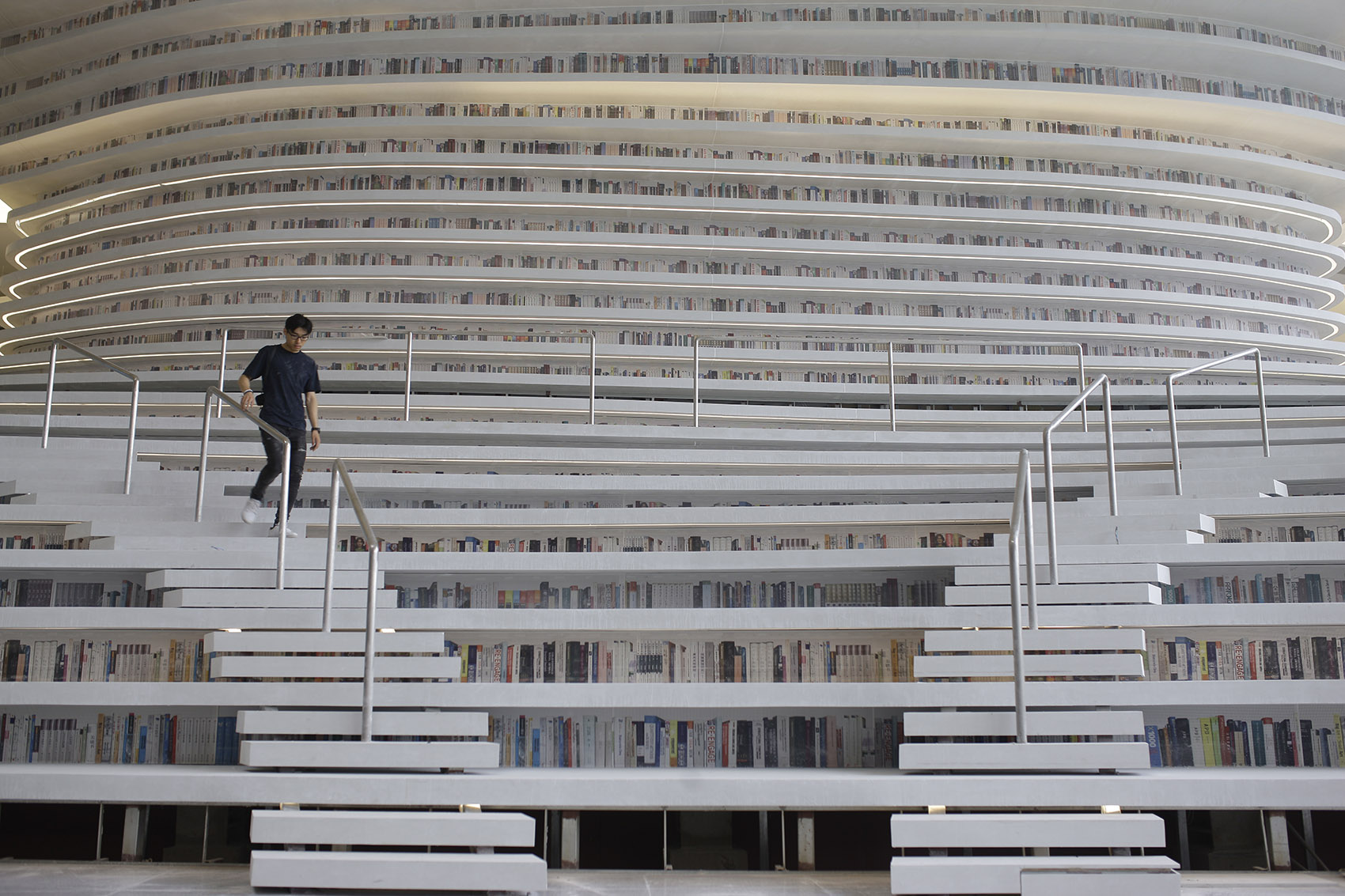 Tianjin Binhai Public Library, China By MVRDV + Tianjin Urban Planning ...