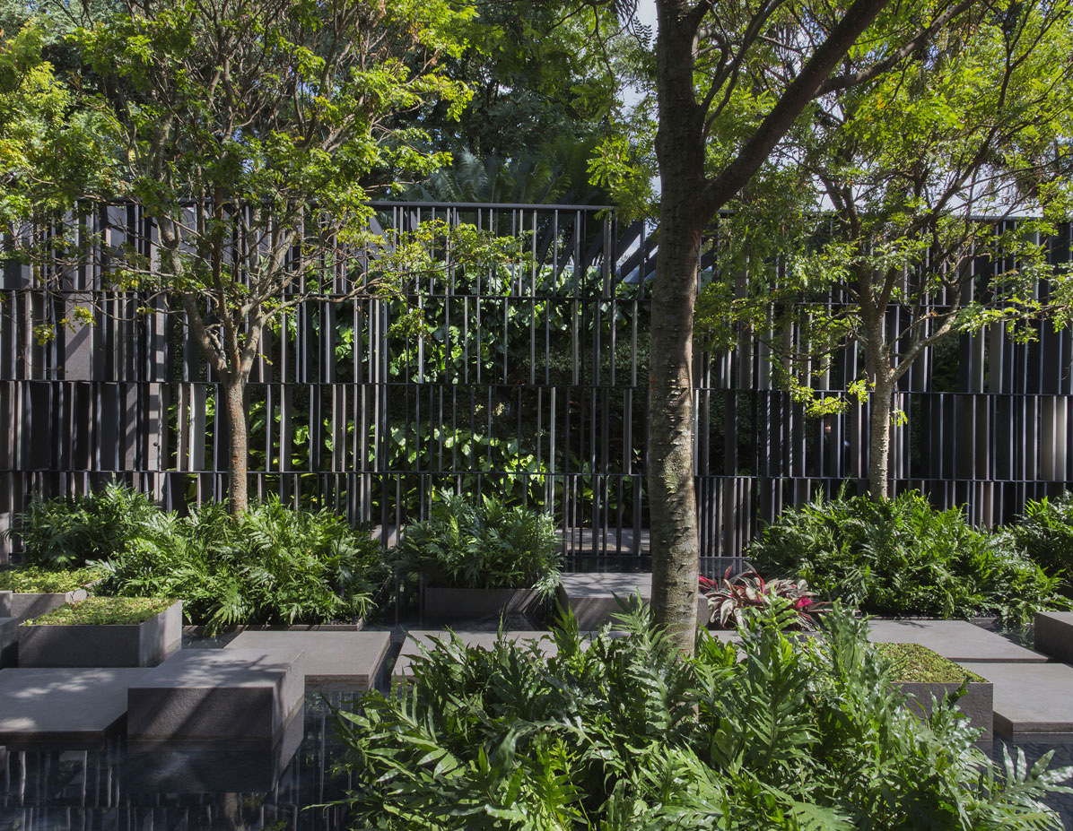 2017 ASLA General Design HONOR：The Entrance Garden, Sao Paulo, Brazil ...