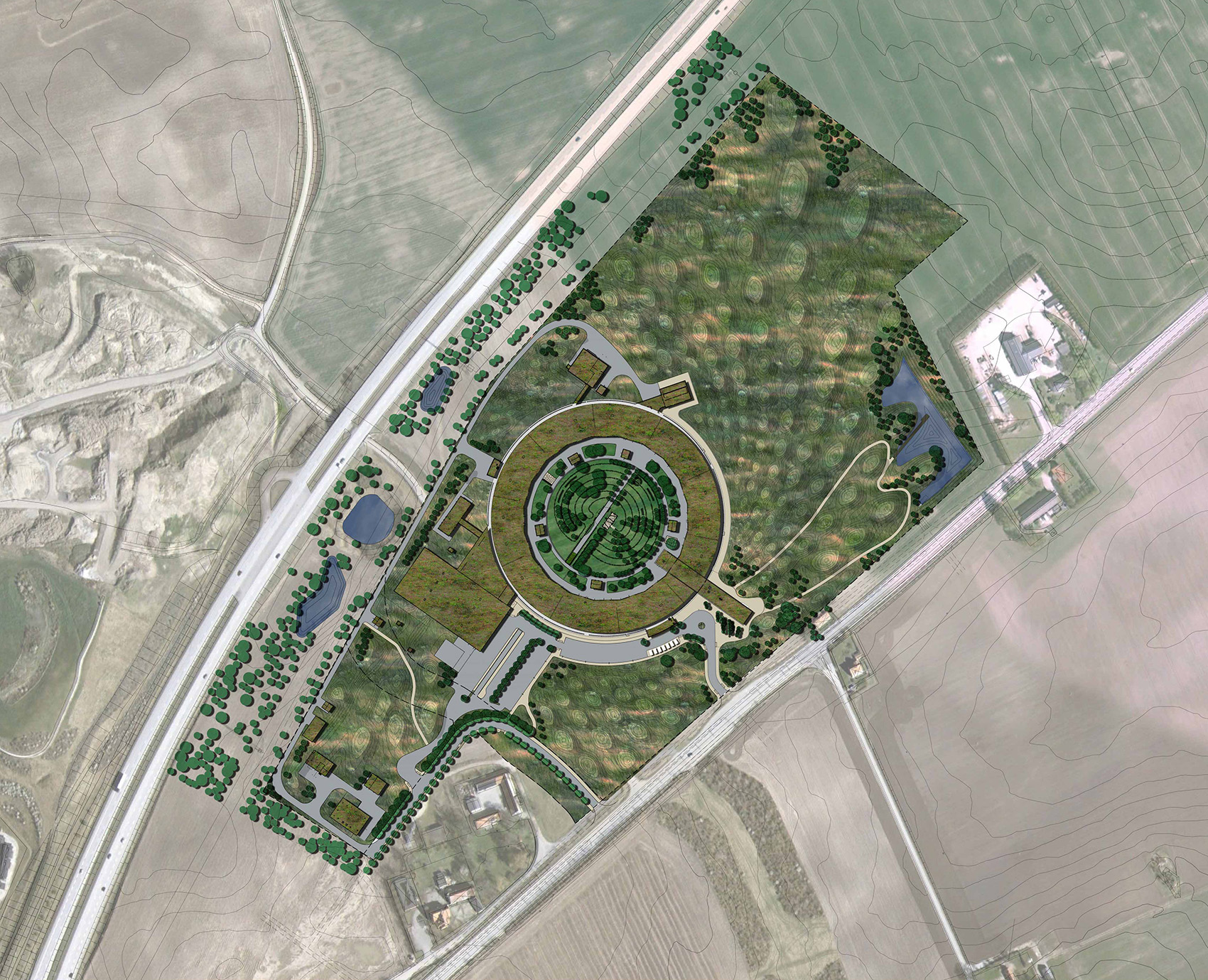 MAX IV Laboratory Landscape，Sweden by Snøhetta - 谷德设计网