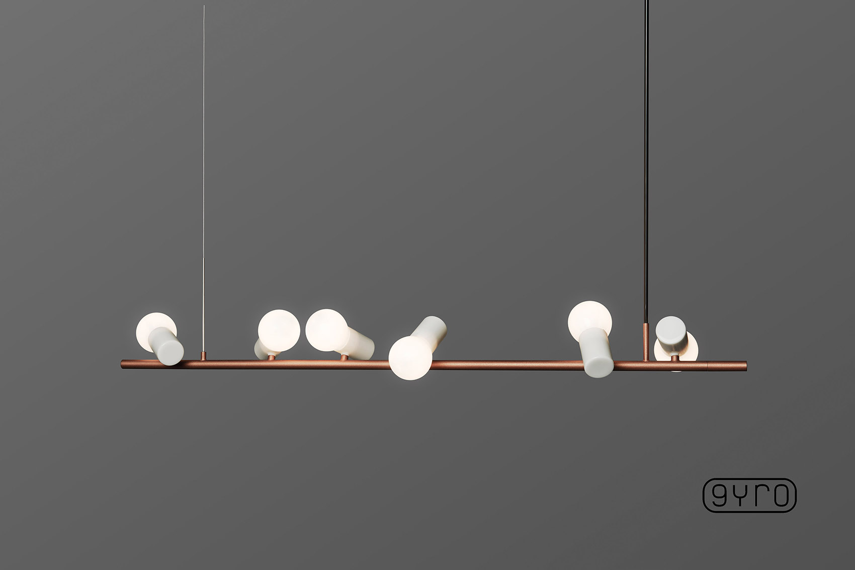 GYRO introduce Myna：a Floor Lamp and Coat Rack in One - 谷德设计网