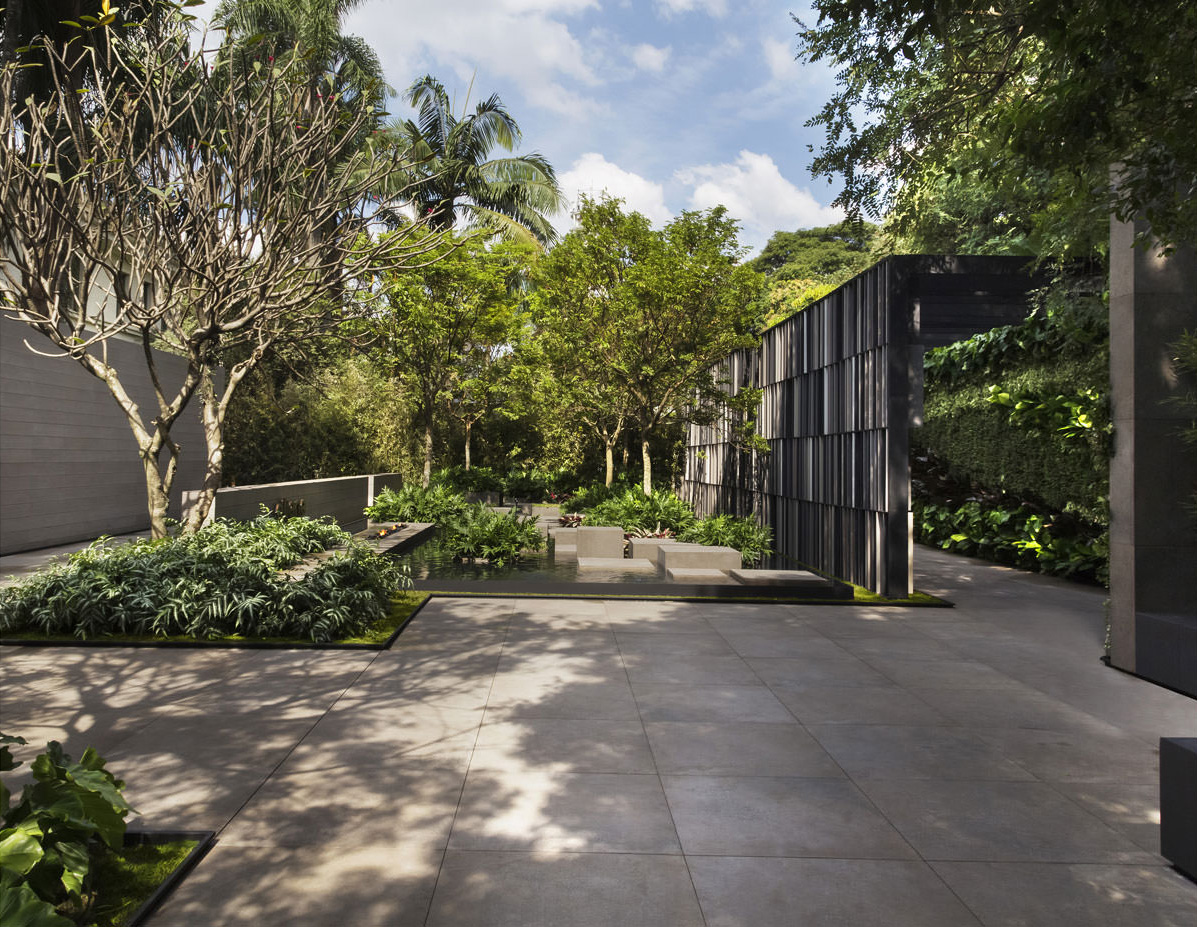 2017 ASLA General Design HONOR：The Entrance Garden, Sao Paulo, Brazil ...