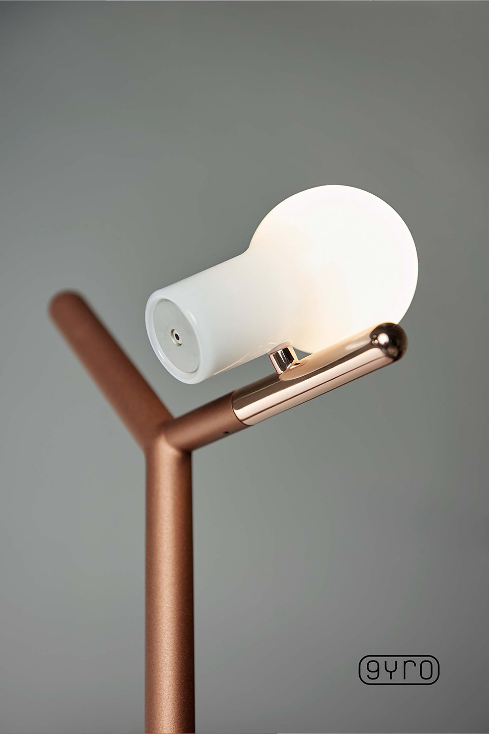 GYRO introduce Myna：a Floor Lamp and Coat Rack in One - 谷德设计网