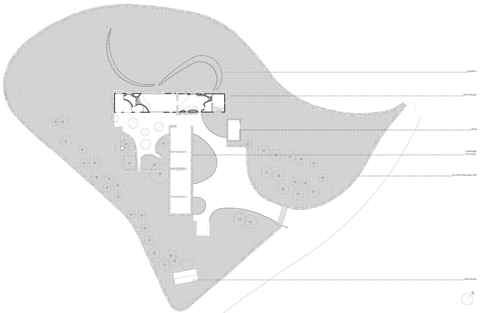 Ruins Studio by Lily Jencks Studio + Nathanael Dorent Architecture - 谷德设计网