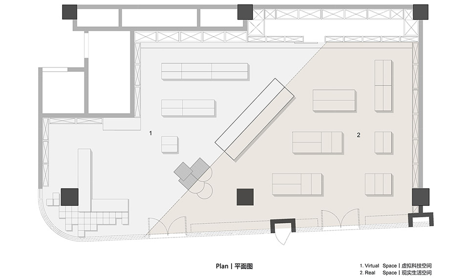 ChicBus Alipay Flagship Store, China by LYCS Architecture - 谷德设计网