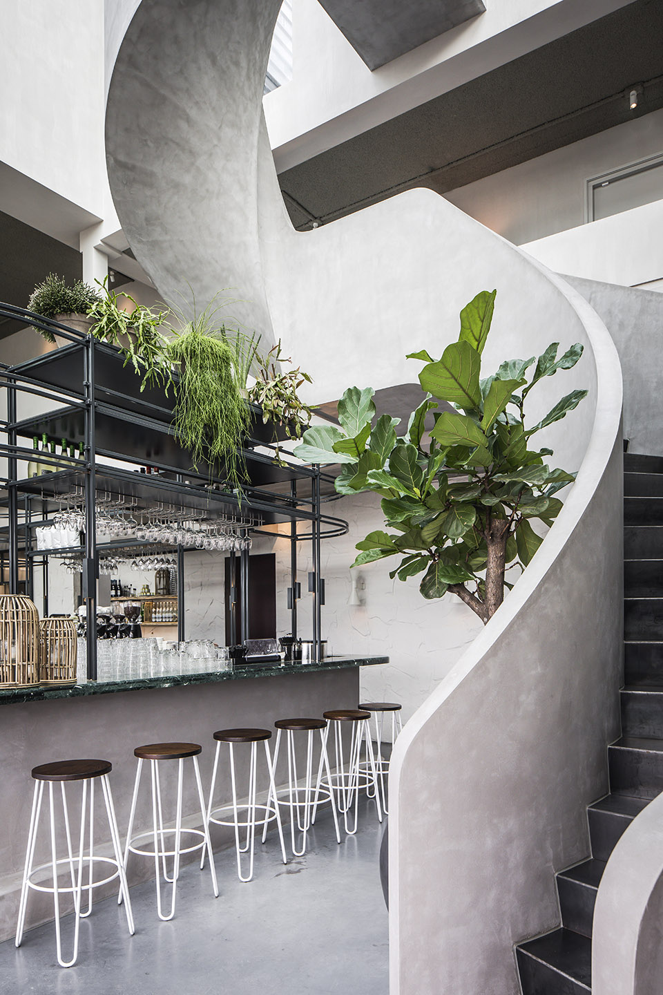 George Marina restaurant by Framework Studio - 谷德设计网