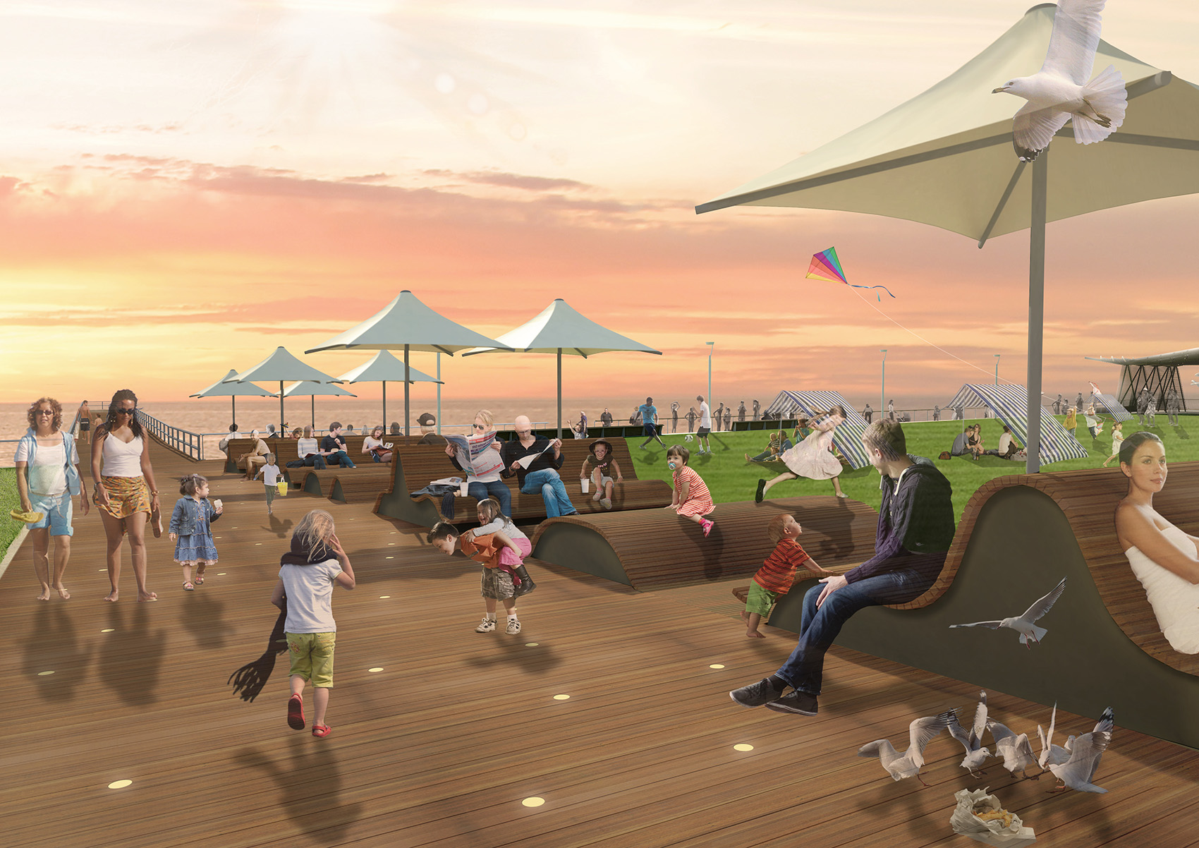 Henley Square, Adelaide by T.C.L & Troppo Architects - 谷德设计网