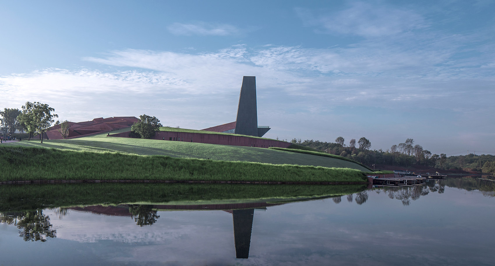 Antoine Predock and the Luxelakes Art Expo Center, Chengdu by Antoine ...