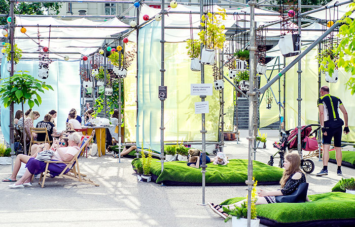 Temporary public space for Malta Festival Poznań 2017 by Atelier ...