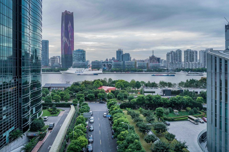 River View Service Station, Lujiazui, Pudong, Shanghai by ZHOU Wei ...