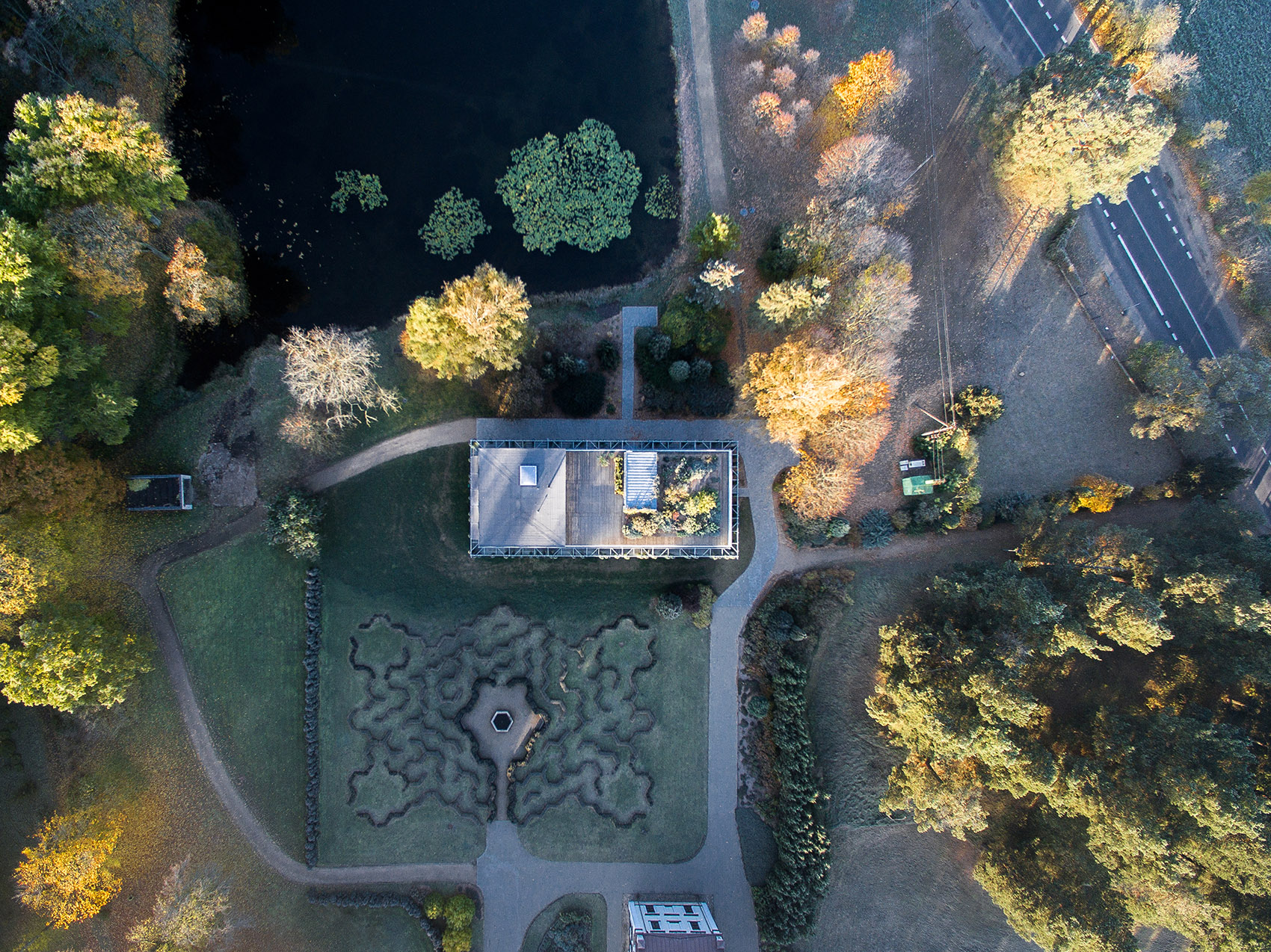 Laboratory Building in the Botanical Garden of Vilnius University by ...