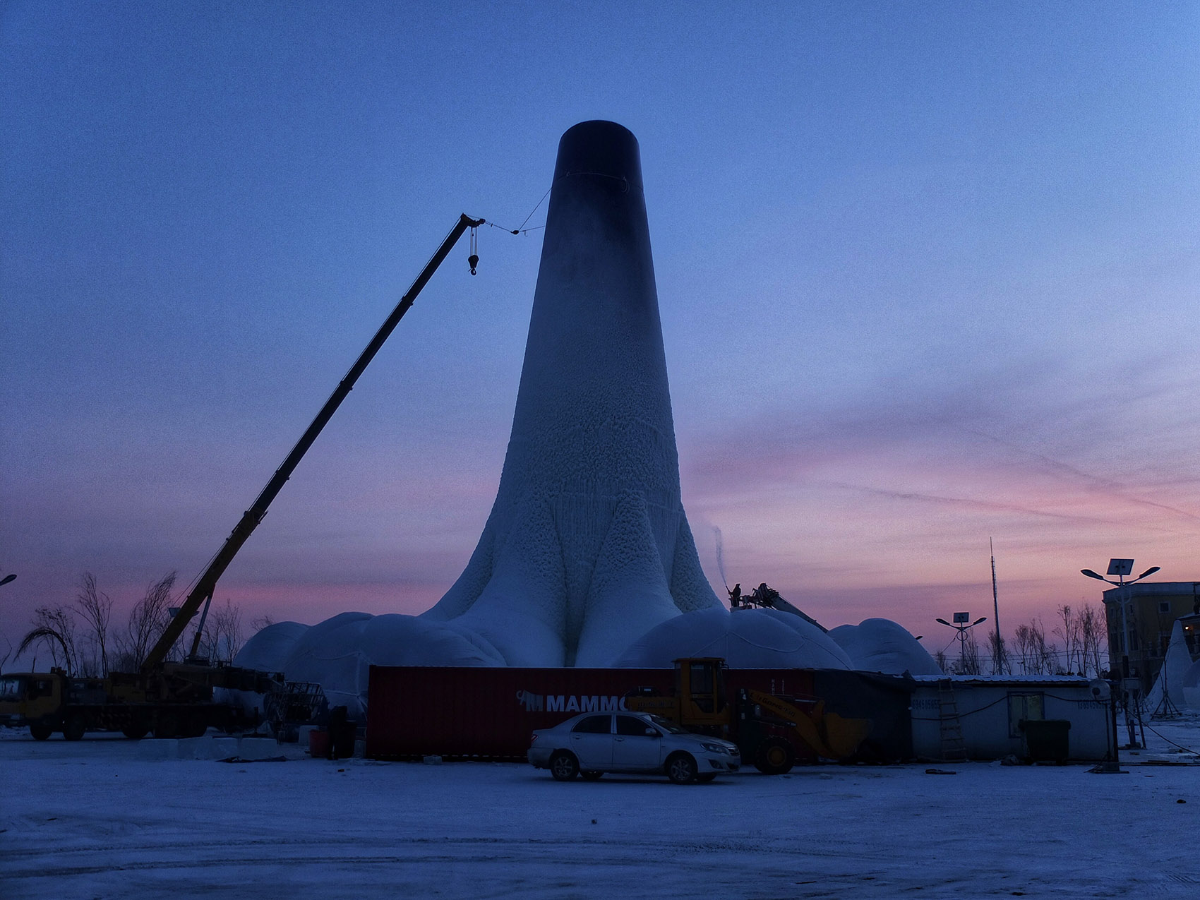 Flamenco Ice Tower by TU/e + HIT - 谷德设计网