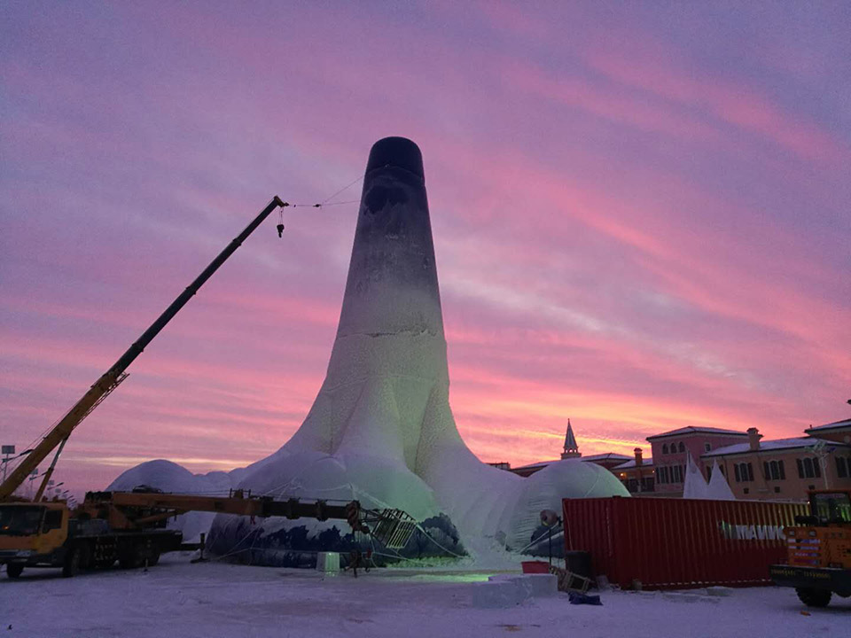 Flamenco Ice Tower by TU/e + HIT - 谷德设计网