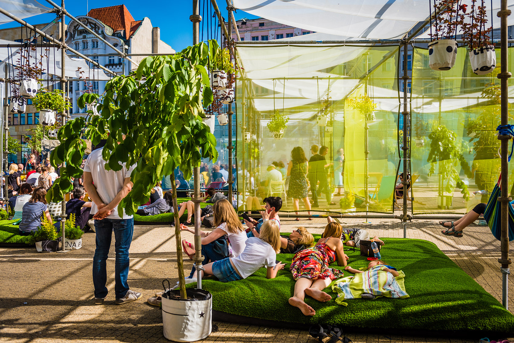 Temporary public space for Malta Festival Poznań 2017 by Atelier ...