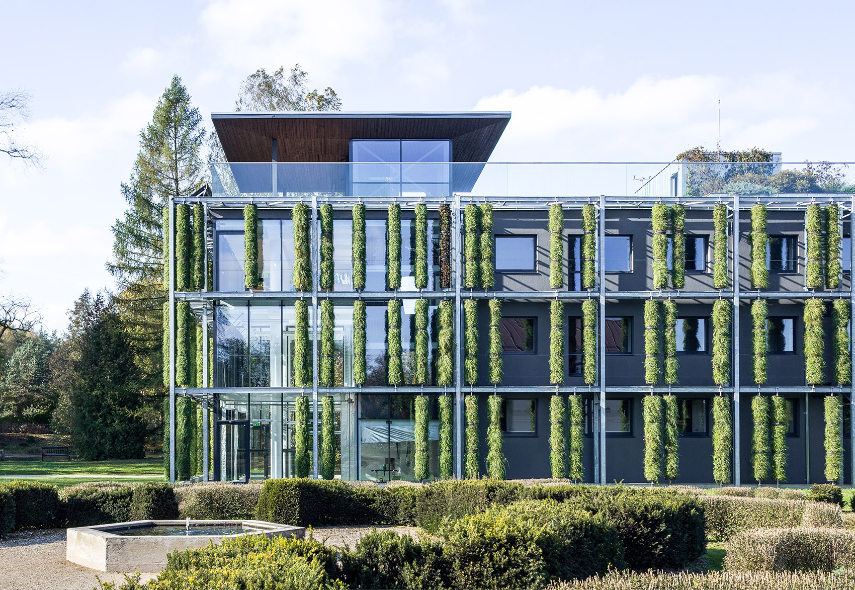 Laboratory Building in the Botanical Garden of Vilnius University by ...