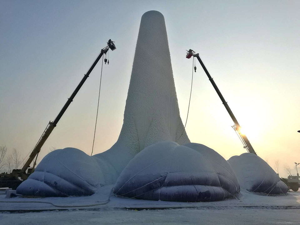 Flamenco Ice Tower by TU/e + HIT - 谷德设计网