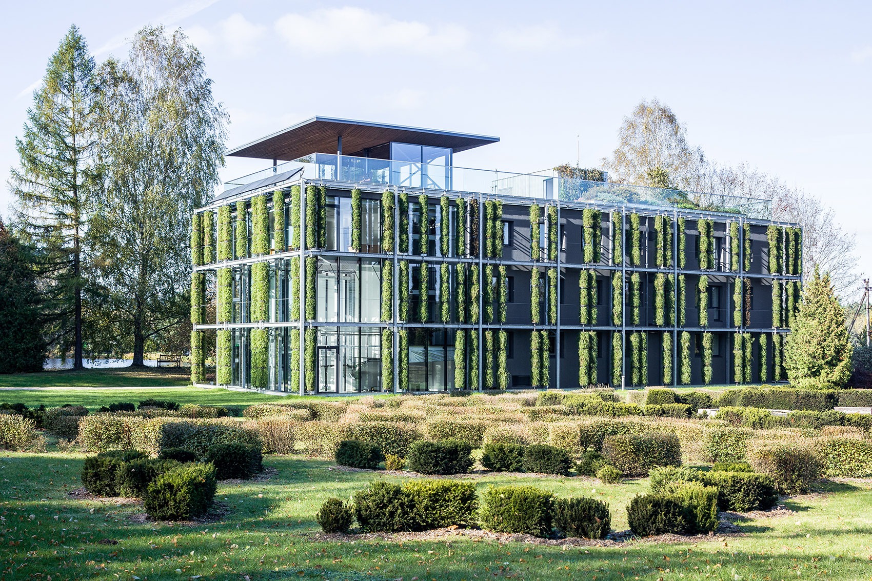 Laboratory Building in the Botanical Garden of Vilnius University by ...
