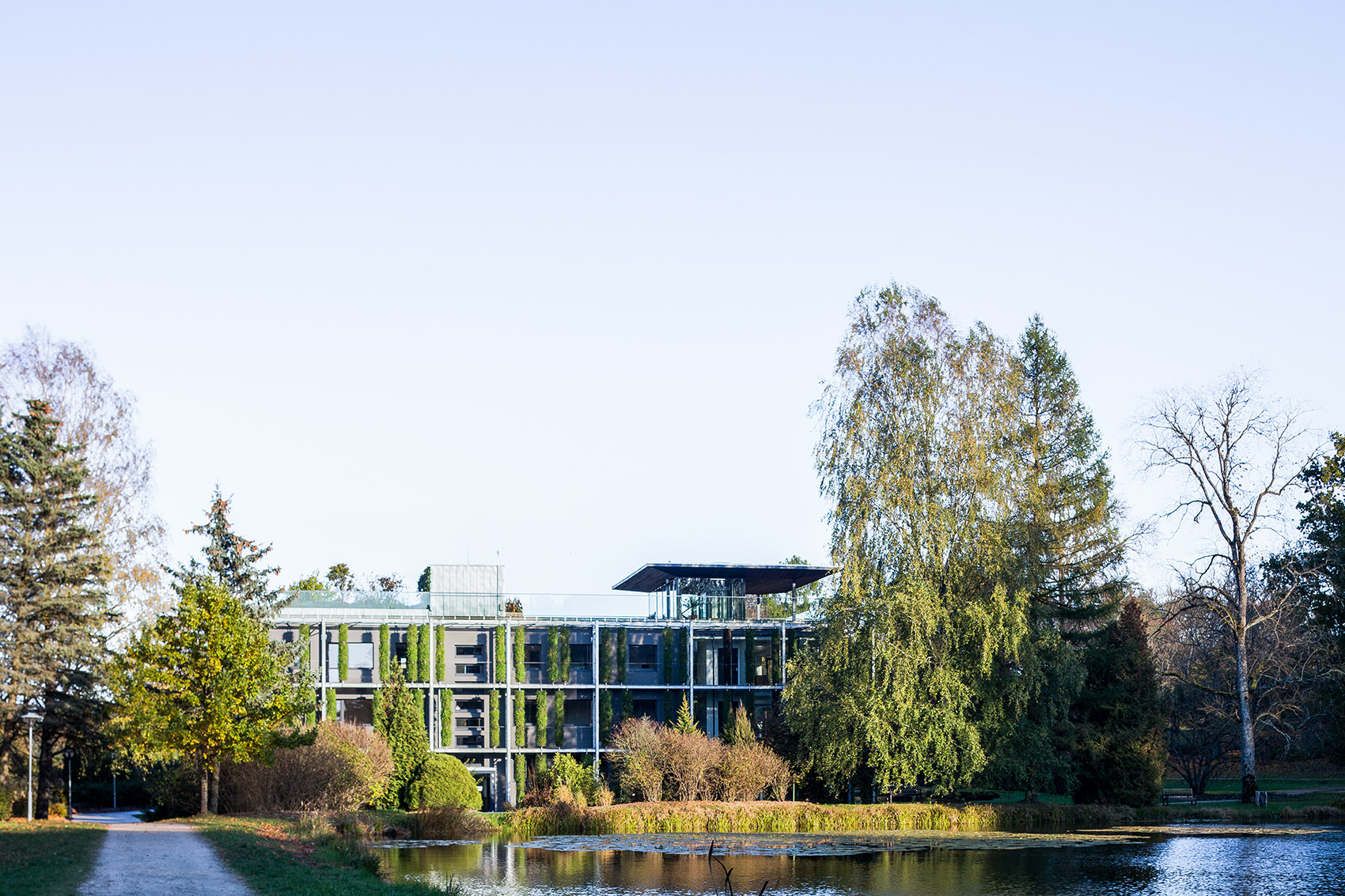 Laboratory Building in the Botanical Garden of Vilnius University by ...