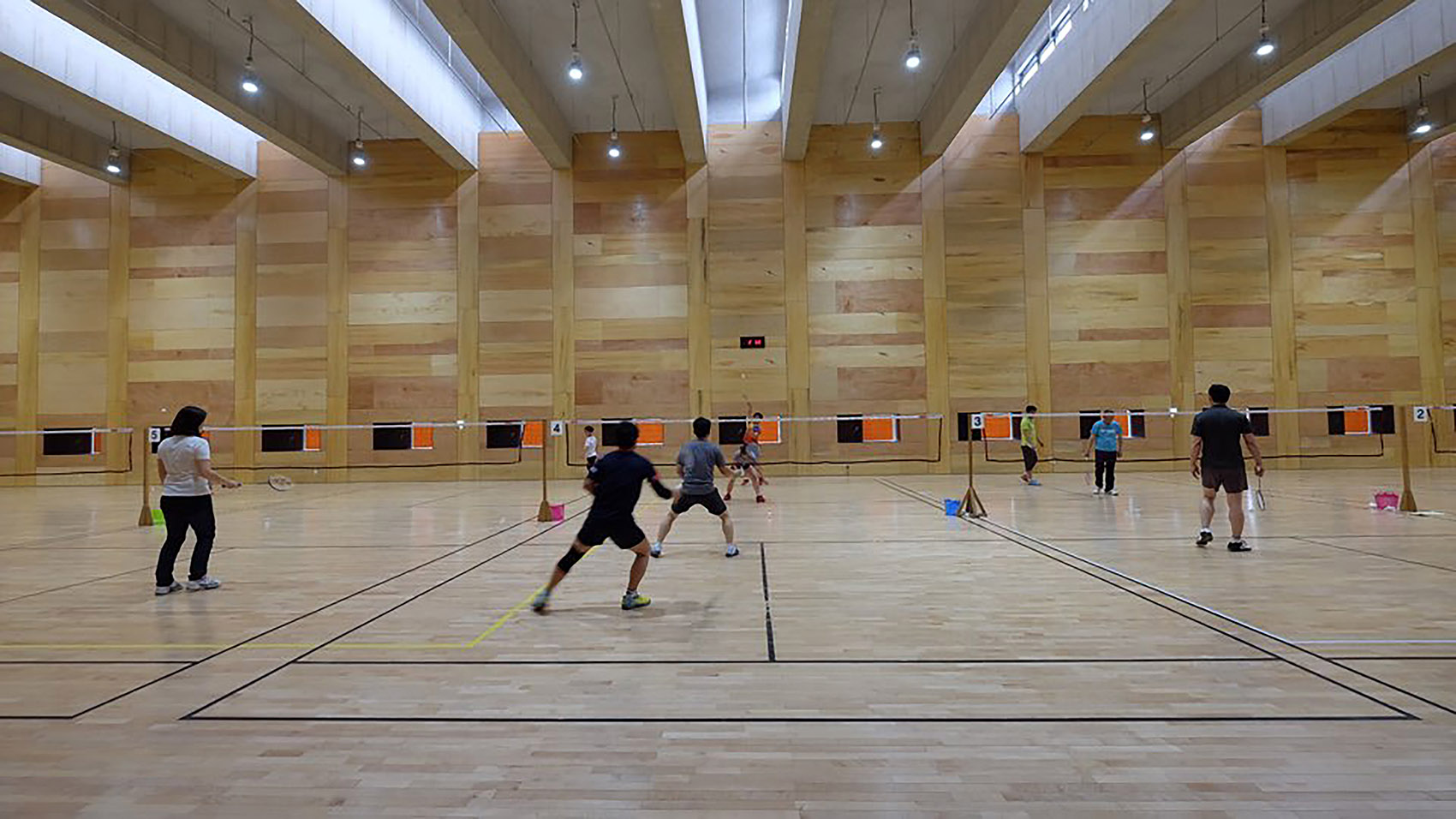 Cheomdan Badminton Court by JHW IROJE architects + The Sa-ram ...