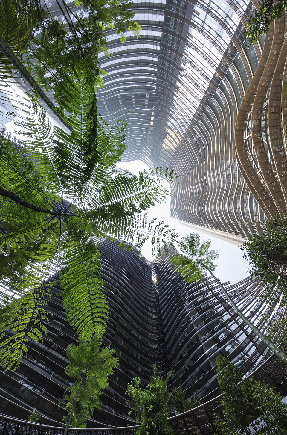The Green Heart of Singapore Marina One by ingenhoven architects - 谷德设计网