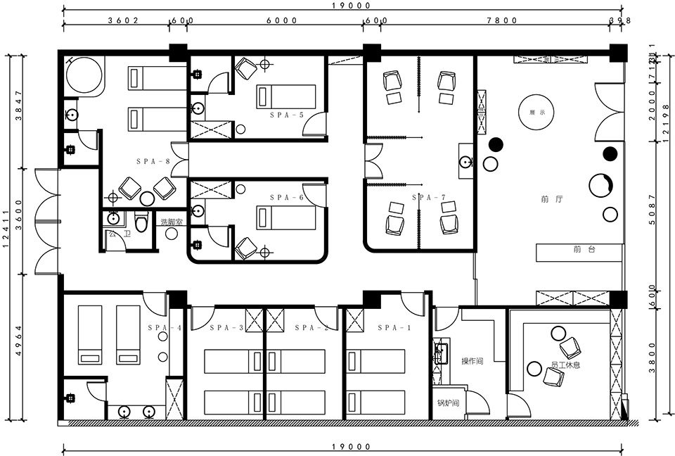 Orchid Thai essential oil spa by Nanjing Linear Architecture - 谷德设计网