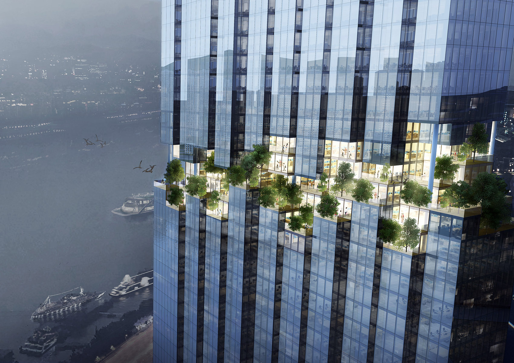 Overlapped urban forest – HaiKeYingZhou in Chongqing, China by BlueTeam ...