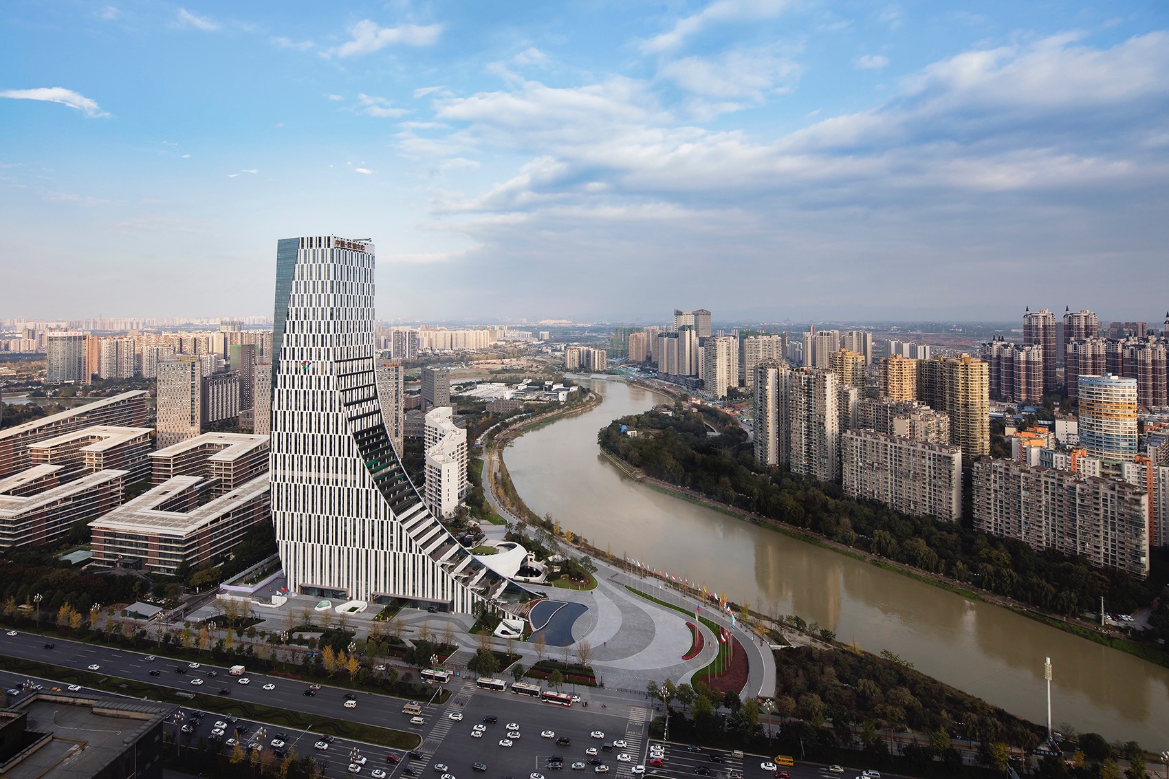 Icon Yunduan Tower, Chengdu, China by PES-Architects - 谷德设计网